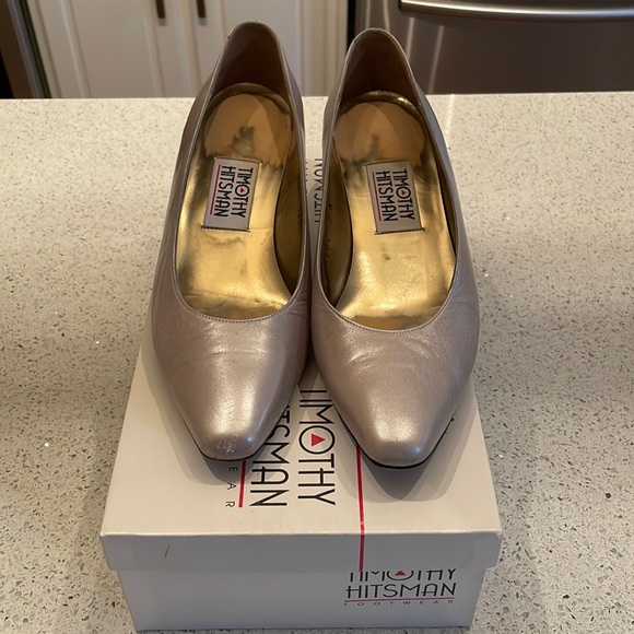 Timothy Hitsman | Shoes | Timothy Hitsman Excite Ivory Heel | Poshmark